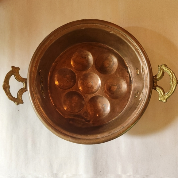 Kitchen | Vintage Copper Egg Poaching Pan | Poshmark